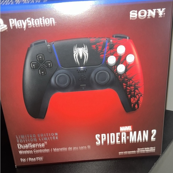 Sony | Video Games & Consoles | Spiderman 2 Controller Brand New | Poshmark